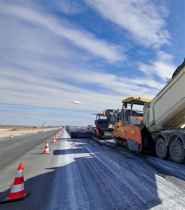 Paris–Charles de Gaulle Airport: Colas Renovates Runway While Air ...